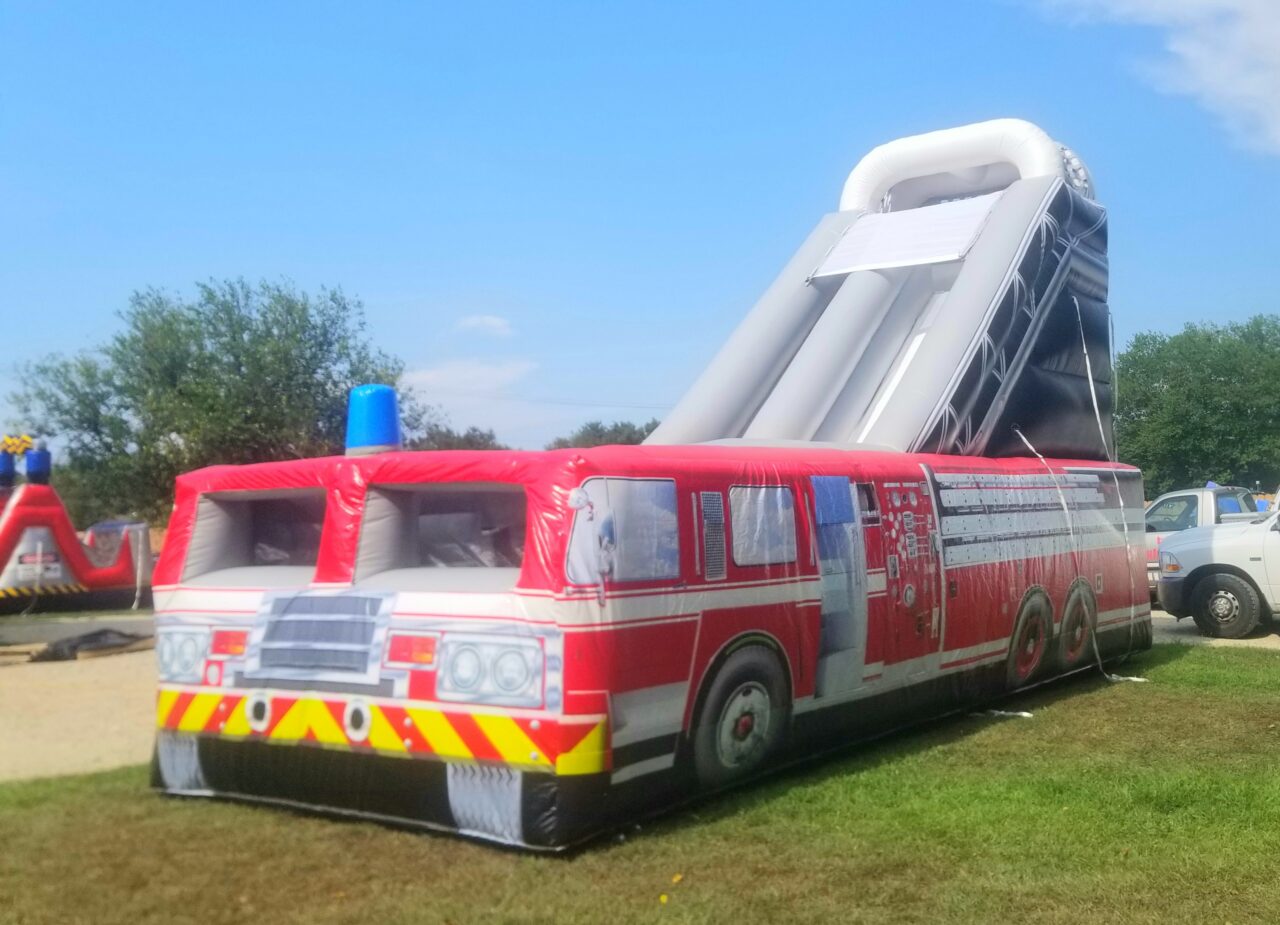 Firetruck Slide - Shore Party Rentals